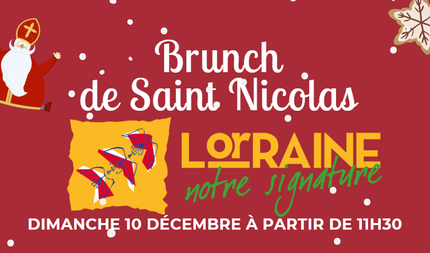 La Lorraine notre Signature organise son Brunch de Saint Nicolas ! - La ...